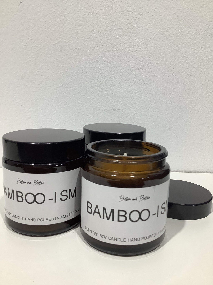 BAMBOO.ISM SOJA WAX KAARS - Bitter and Better
